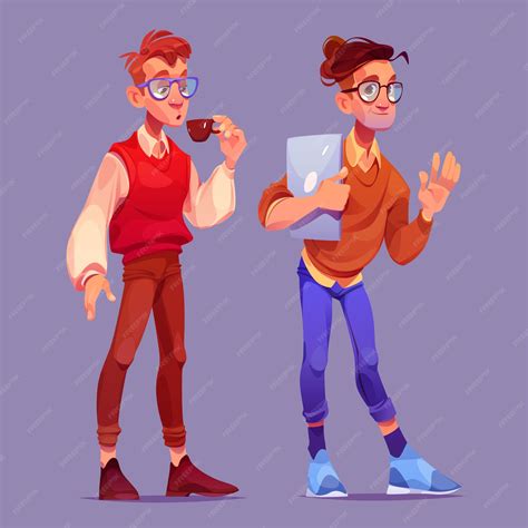 Nerd Cartoon