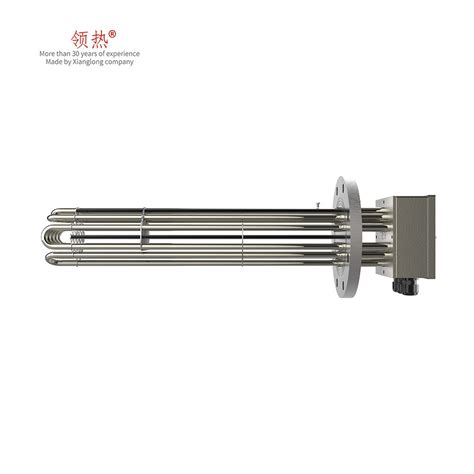 DN Kw Water Oil Gas Flanged Tubular Immersion Tank Heaters With Control DN Heater And