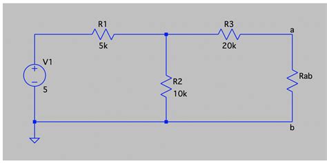 Solved Calculate The Open Circuit Voltage Vth Between