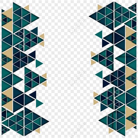 Dark Stack Triangle Geometric Business Border Commercial Shapes