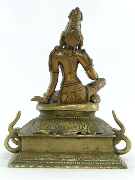 India Inizio XX Secolo Scultura In Bronzo Di Antikeo