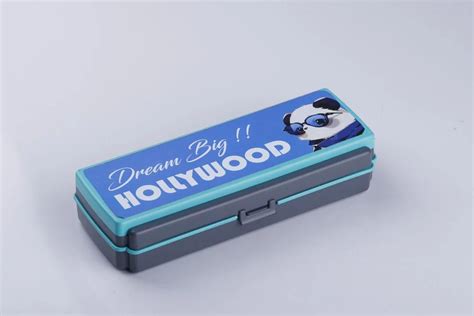 Blue Plastic Pencil Campas Box Packaging Type Packet At ₹ 33piece In