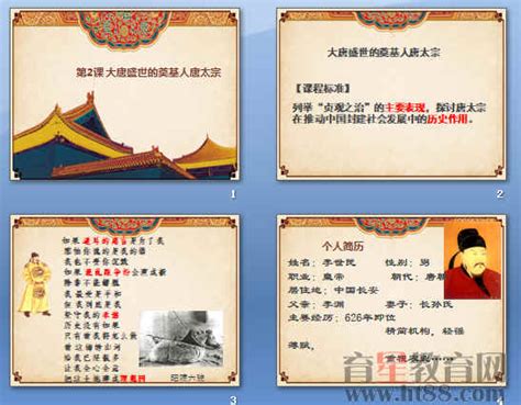 大唐盛世的奠基人唐太宗ppt18 人教版