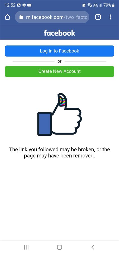 Facebook 2fa Is Stuck In A Loop And I Have Tried Everything I Can To Get Back Into My Account