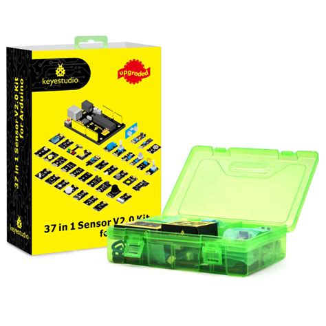Keyestudio New Sensor Starter V20 Kit 37 In 1 Box For Arduino