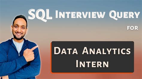 Sql Interview Query For Data Analyst Youtube