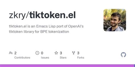 Tiktokenel Port Of Openais Tiktoken Library For Bpe Tokenization R