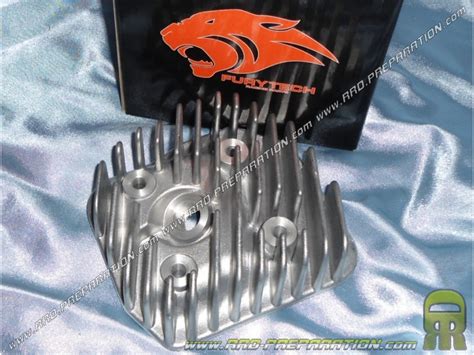 Culasse pour kit haut moteur Ø40mm 50cc origine fonte et alu FURYTECH