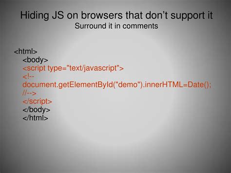 Ppt Javascript Introduction Powerpoint Presentation Free Download