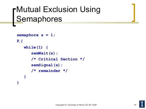 Semaphores Os Basics