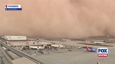 Dust Storm A Dramatic Time Lapse Video Shows A Massive Haboob Sweeping