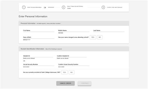 Transcript Request Process For Clark College And Lower Columbia College