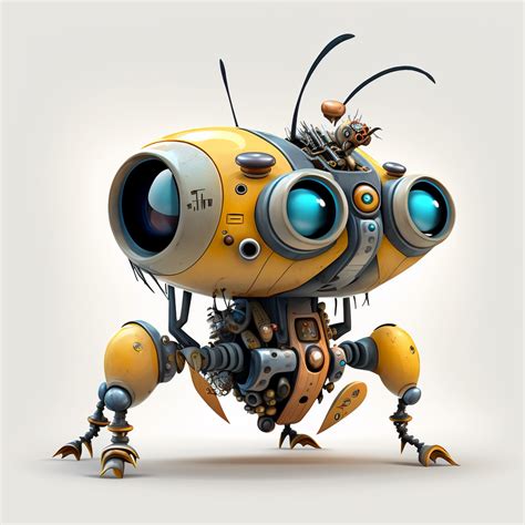 Future Bug Robot Design Sketch Robot Design Robot Concept Art