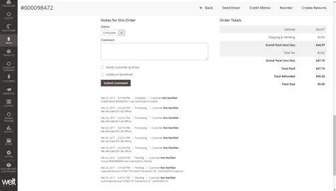 Magento How Magento Can Give Refund More Than Order Amount