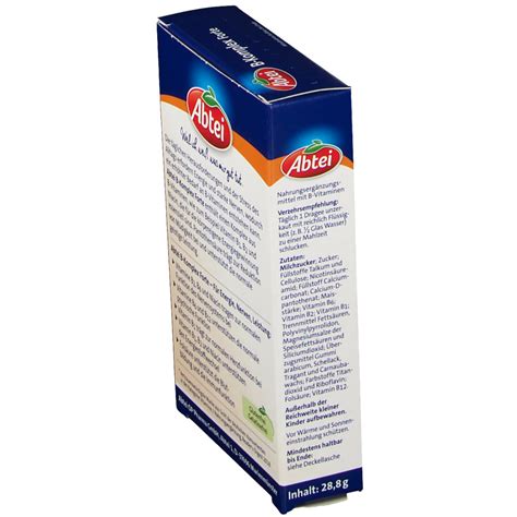Abtei Vitamin B Komplex Forte Shop Apotheke