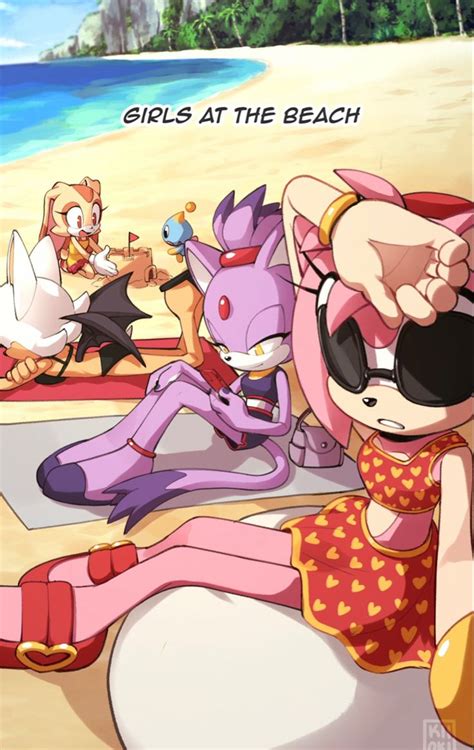 Sonic Beach Sonic Funny Sonic Fan Characters Sonic