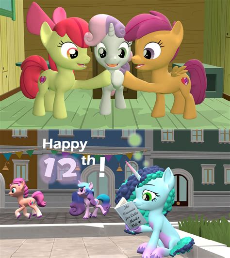 [sfm] Happy 12 Years Mlp Fim By Red4567 2 On Deviantart