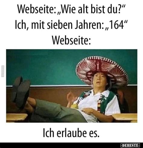 Webseite Wie Alt Bist Du Ich Mit Sieben Jahren 164 Webseite Ich