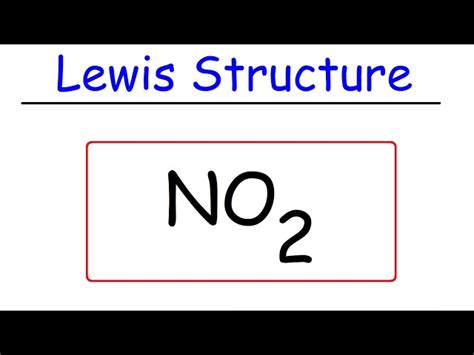 Nitrogen Dioxide Lewis Structure What Is Wrong With This Lewis Dot