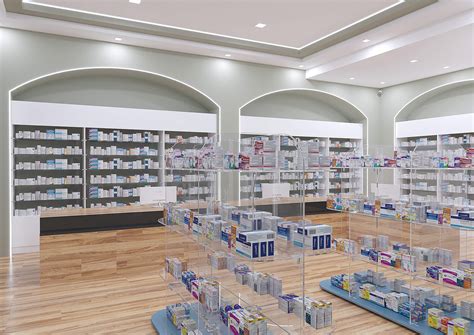 Small Pharmacy Layout Design