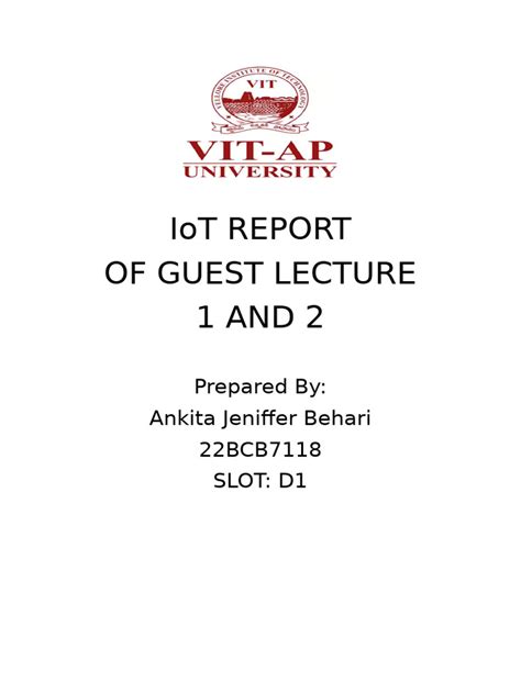 iot report pdf internet of things computer security