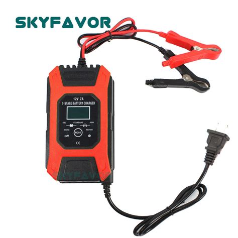 Cargador de batería automático de reparación de pulso de etapas V A Cargador de batería de