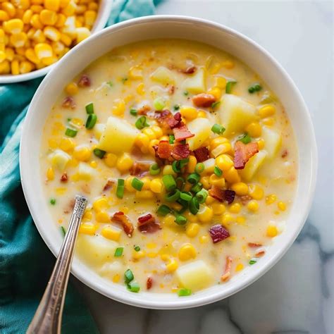 Creamy Corn Chowder Recipe Insanely Good
