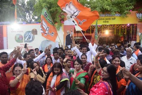 Highlights Bjp Wins Majority In Odisha Assembly With 74 Seats No