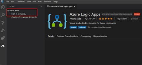Build Azure Logic App Using Visual Studio Code