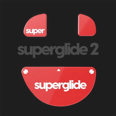 Pulsar Superglide 2 Glass Mouse Skates For Zowie Ec Wireless Series