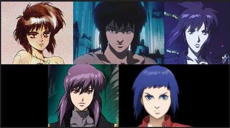 Motoko Kusanagi Evolution By N0 Ob213 On Deviantart