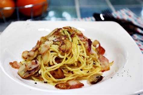 알리오올리오 베이컨 파스타