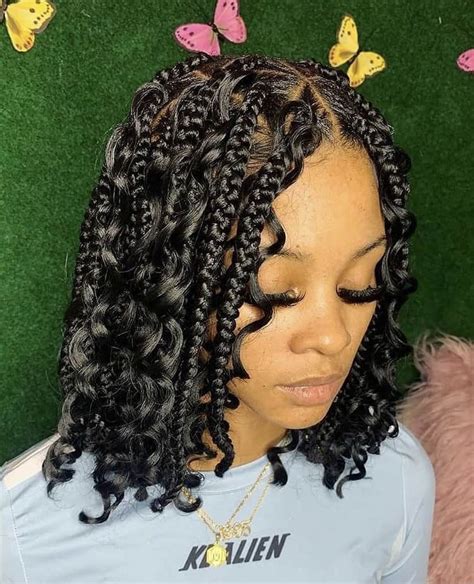 50 Latest Braids With Curls Hairstyles For Ladies Mynativefashion