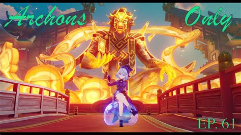 Archons Only Episode 61 Inazuma Exploration Youtube