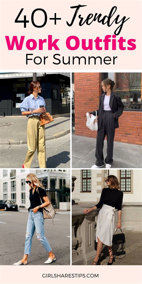40 Stylish Summer Work Outfits For Women 2021 Cute Business Casual