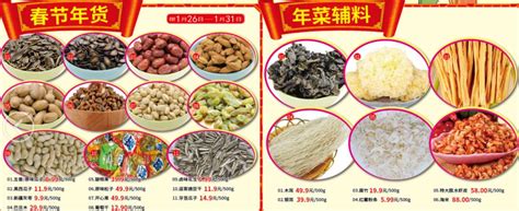 年货名称年货备年货大山谷图库