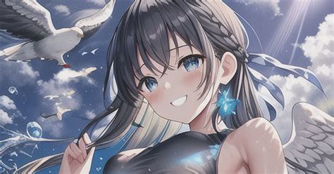 Ballbusting 水着の天使たち Akiのイラスト Pixiv