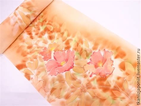 Шелк японский Мальвы в интернет магазине на Ярмарке Мастеров Ткани Краснодар доставка по