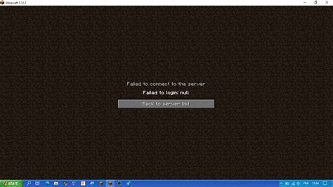 Minecraft 1 12 2 Null Error When Trying To Join Minecraft Servers On