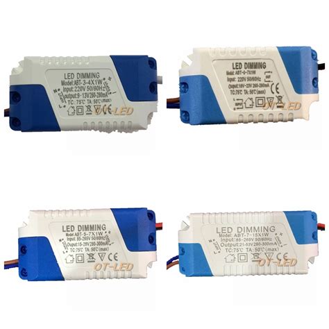 Dimmable Isolated 300mA 3 4x1W 5x1W 6 7x1W Led Driver 3W 4W 5W 6W 7W 9W