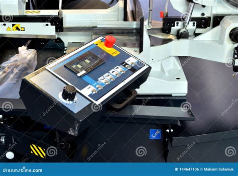 Milling CNC Machine Control Panel With Display Stock Photo Image Of Machine Engineer