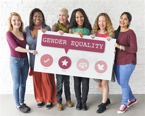 Conceito Do Feminismo Da Equidade Das Oportunidades Da Igualdade Dos