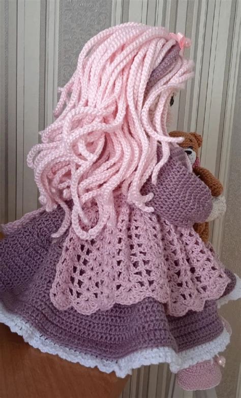 Розовая Мечта 2 Вязаные куклы Вязаные игрушки Уроки вязания