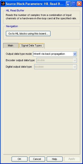 Hil Read Buffer Quarc Targets Library