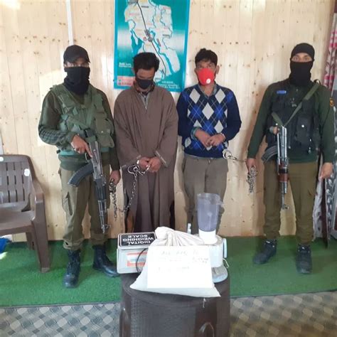 District Police Kulgam Official On Twitter Kulgam Police Arrested 03