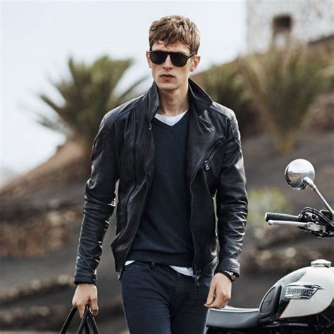 The Latest Lifestyle Selection For Men 01 Байкерская куртка Мужской