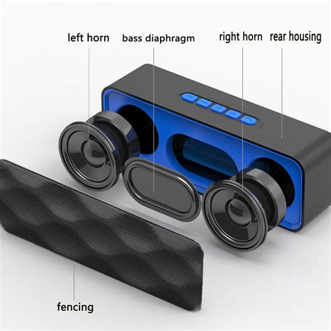 Outdoor Wireless Mini Portable Subwoofer Bluetooth Speaker Promo