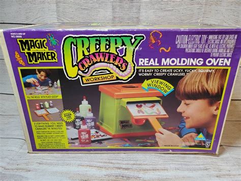 Magic Maker Creepy Crawlers Workshop 1992 Tested And Works By Etsy