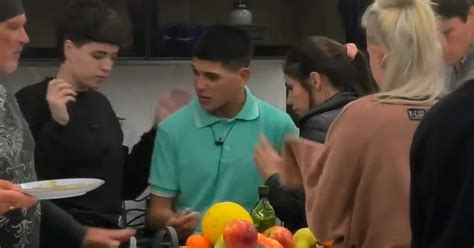 El Primer Accidente En Gran Hermano Thiago Medina Se Quemó La Mano Con