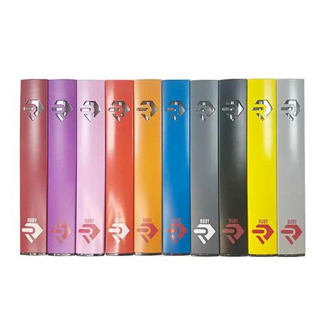 Rechargeable Ruby Disposables Vape Pen Wholesale Cbd Thc Hhc Device